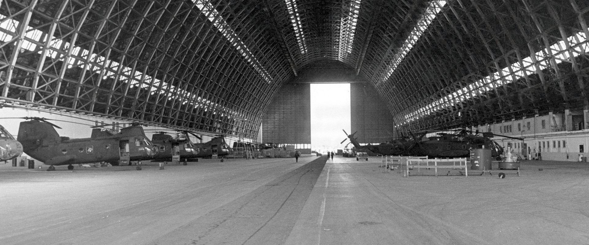 A Snapshot of Aviation History - A Massive Hangar for Massive Blimps