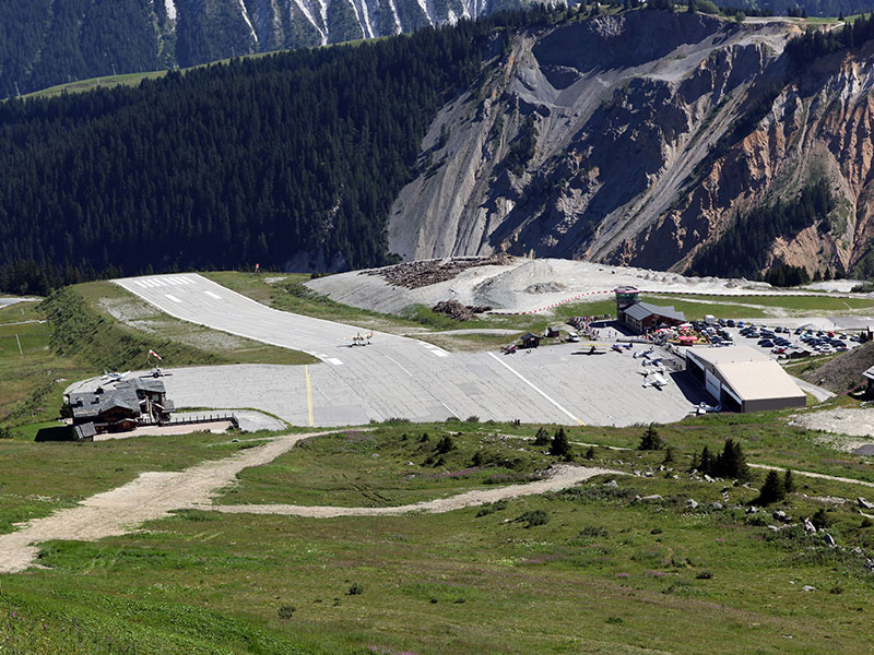Mountaintop Altiport: How a Tiny, Sloping Runway Provides Access to a ...