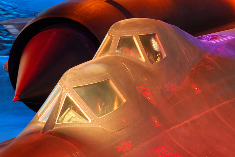 Lockheed SR-71B Cockpit Design